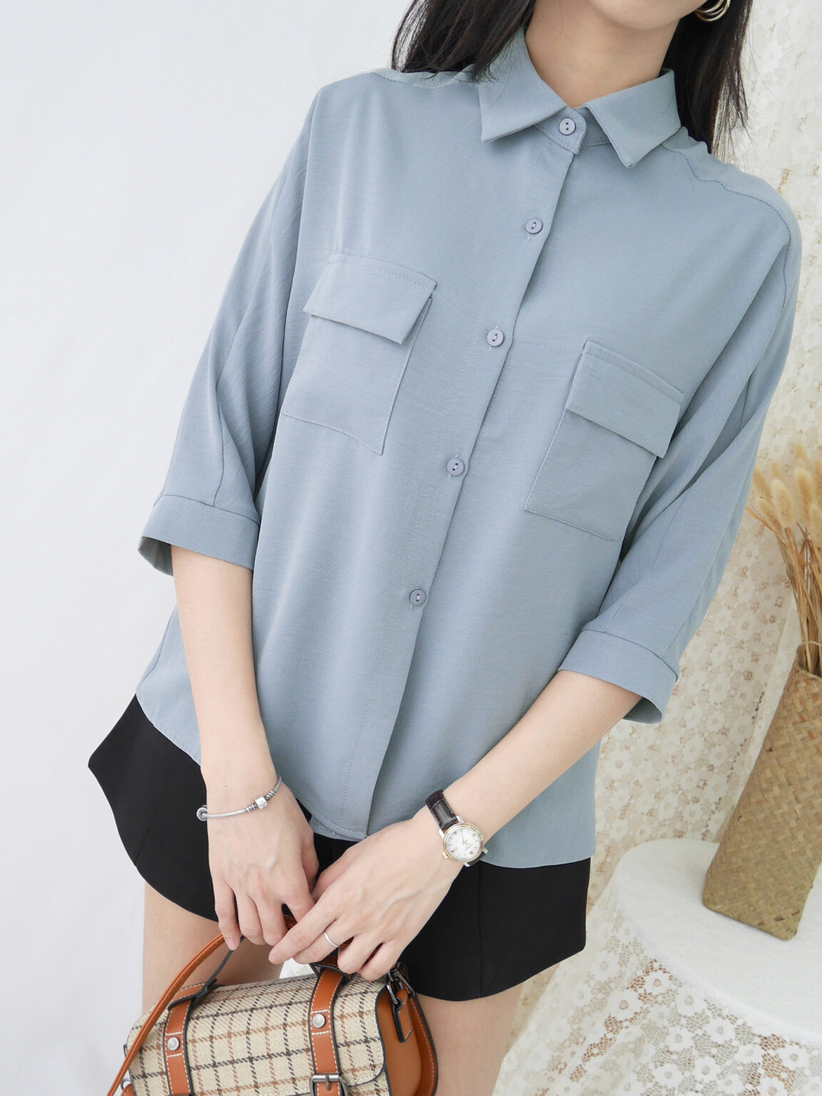 Tawnie Top (Brown) - Beez Boutique