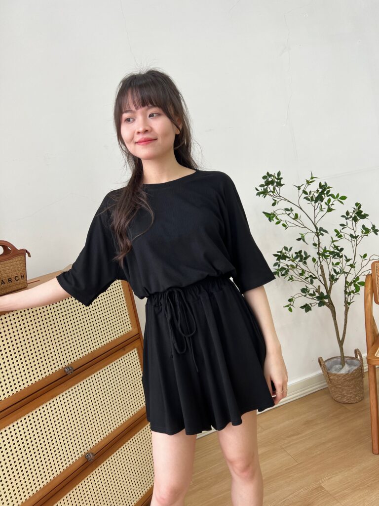 Hedy Set (Black) - Beez Boutique