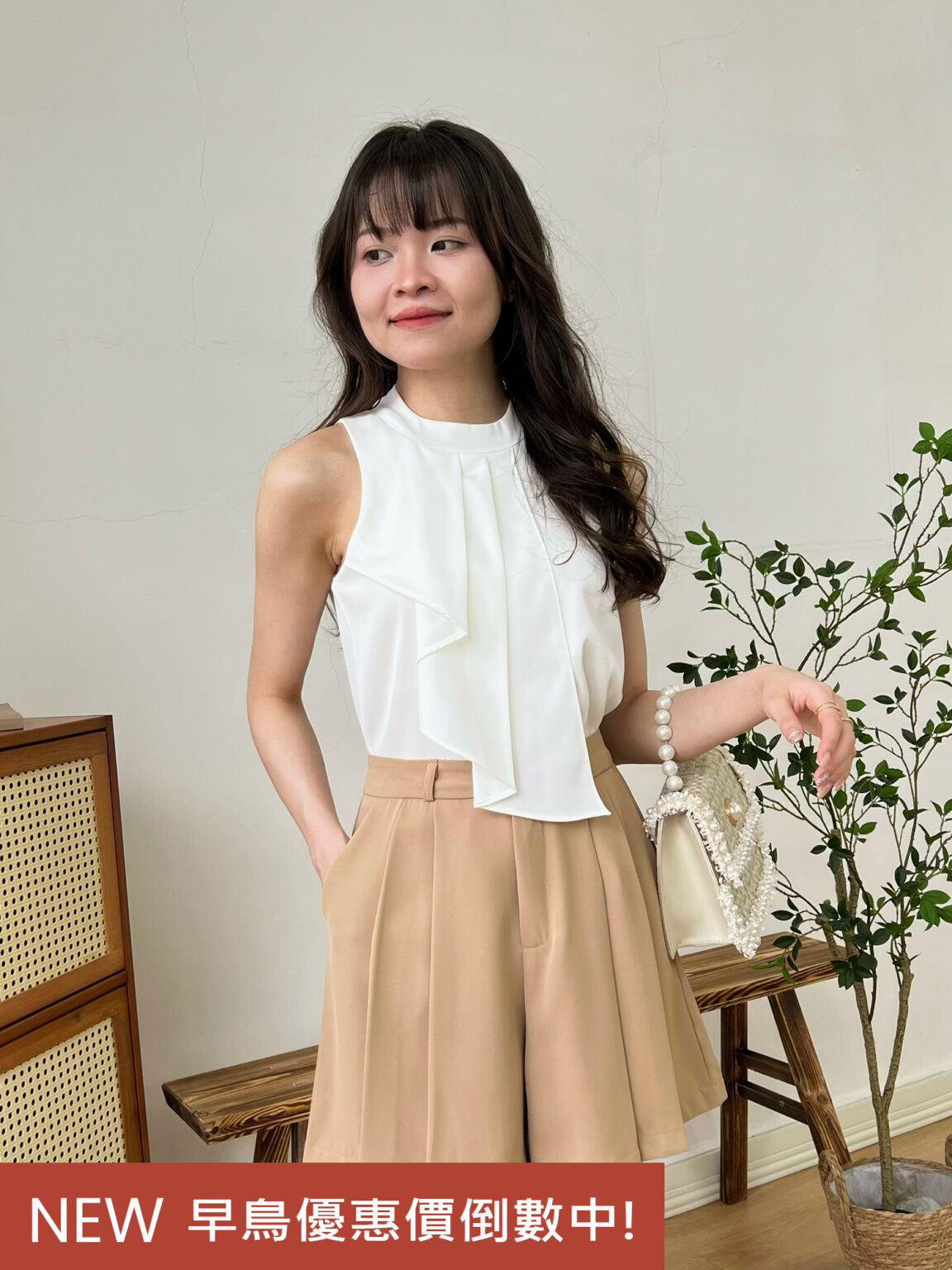 Dee Top (White) - Beez Boutique